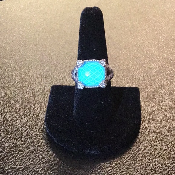 Judith Ripka | Jewelry | Judith Ripka Turquoise Doublet Dmq Ring | Poshmark